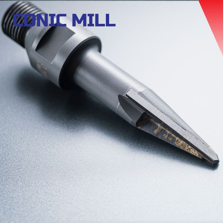 CNC Conic Mill Bit-Linsing Diamond Tools