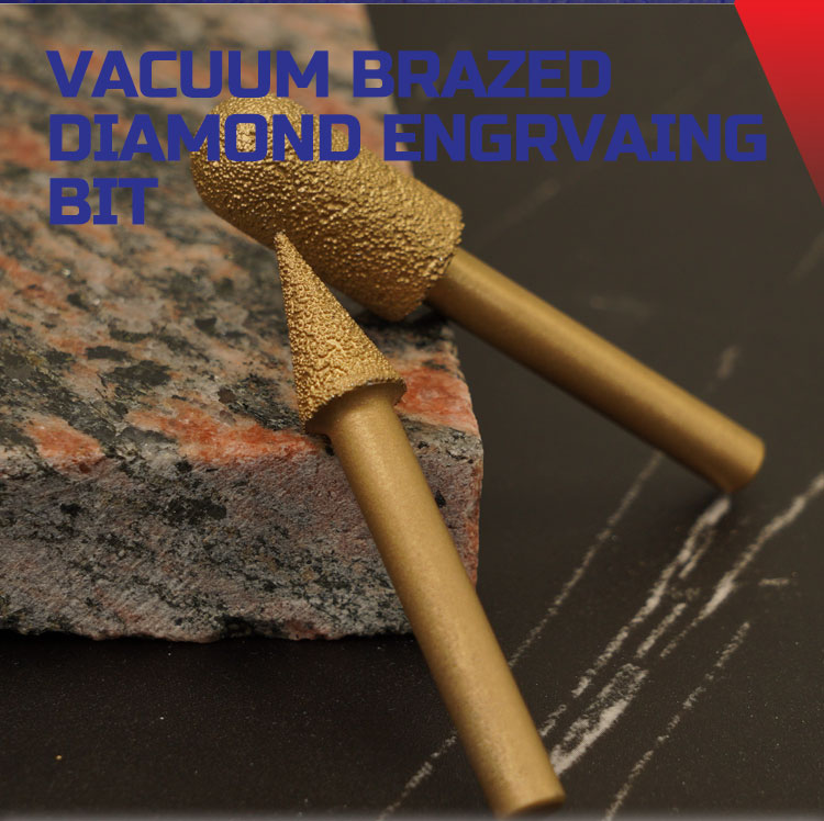 Vacuum Brazed Diamond Engraving Bit-Linsing Diamond Tools